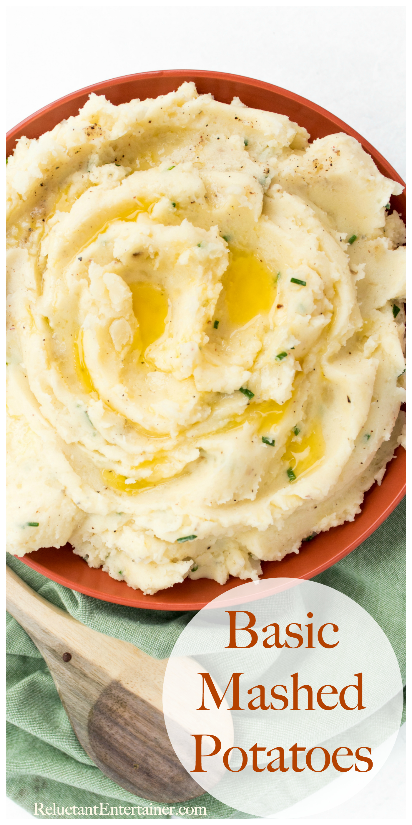 Basic Mashed Potatoes Recipe - Reluctant Entertainer
