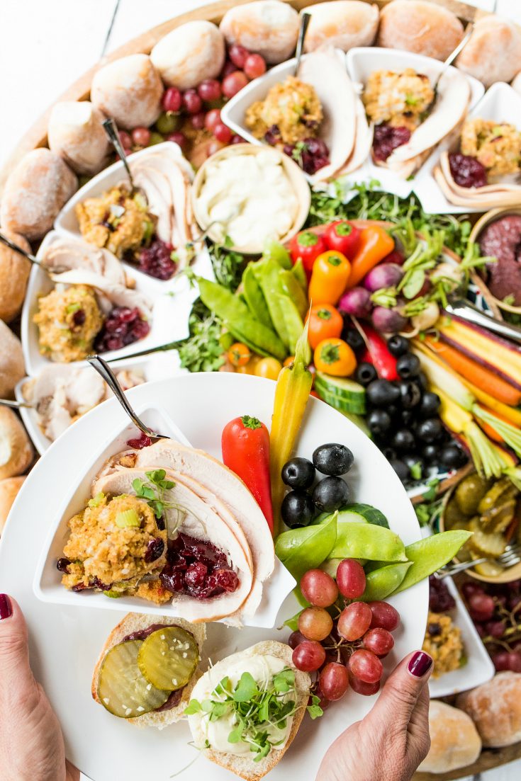 Epic Friendsgiving Turkey Sandwich Board - Reluctant Entertainer