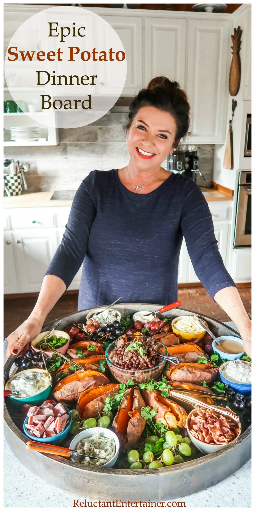 Epic Sweet Potato Dinner Board - Reluctant Entertainer