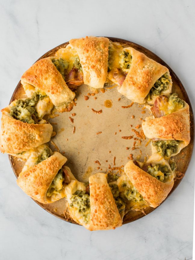 Bacon Egg and Cheese Crescent Ring - Reluctant Entertainer