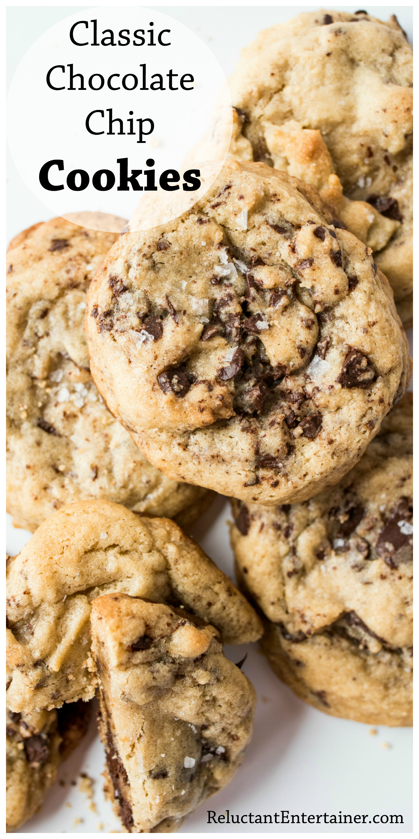 Classic Chocolate Chip Cookies - Reluctant Entertainer