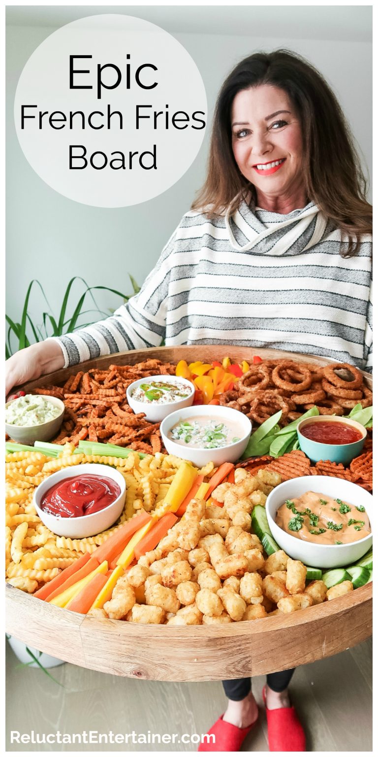 EPIC French Fries Board Recipe - Reluctant Entertainer