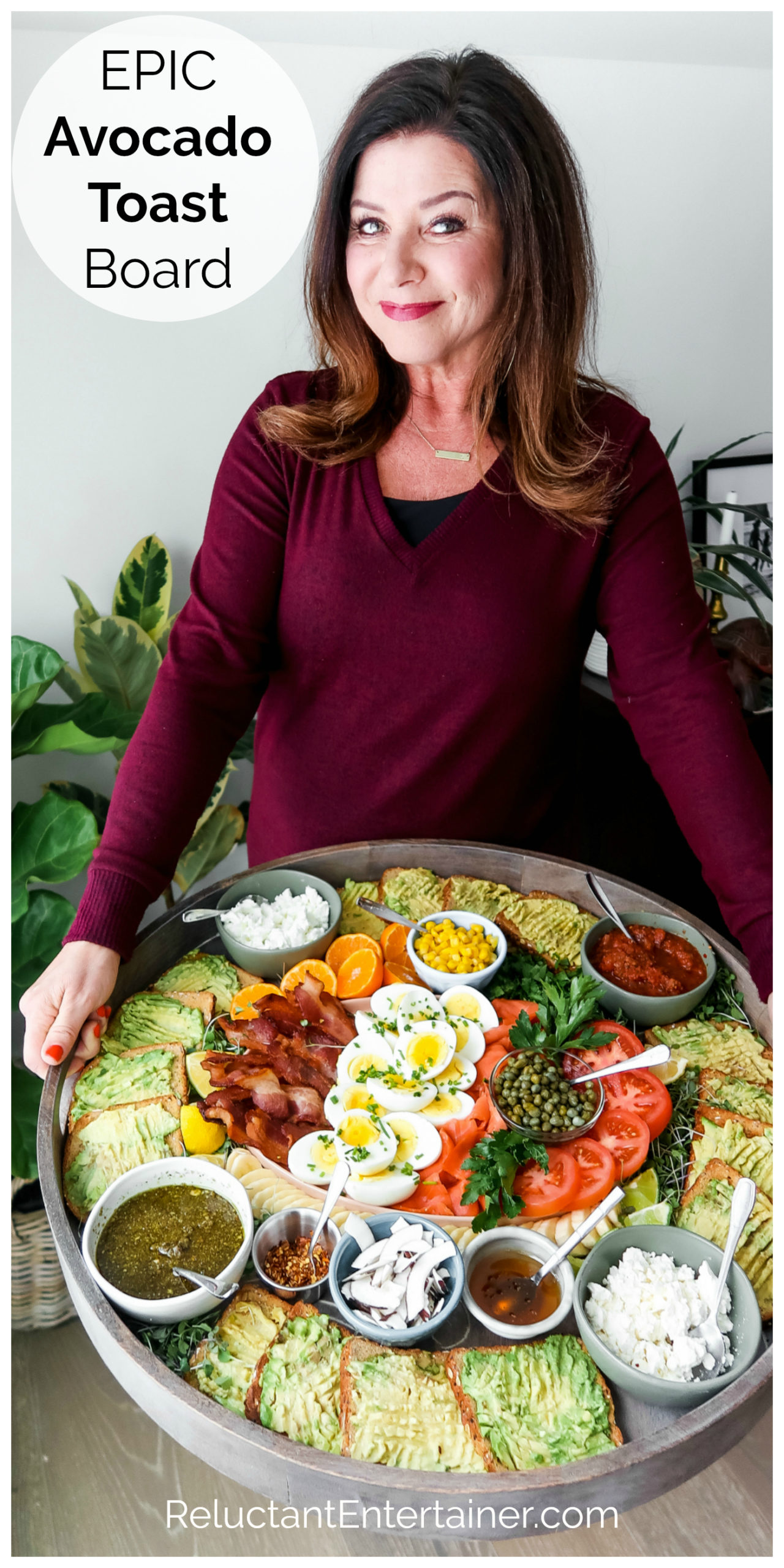 EPIC Avocado Toast Board - Reluctant Entertainer