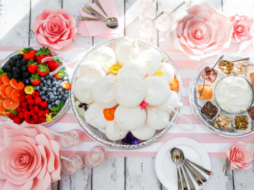 Mini Pavlova Dessert Platter - Reluctant Entertainer