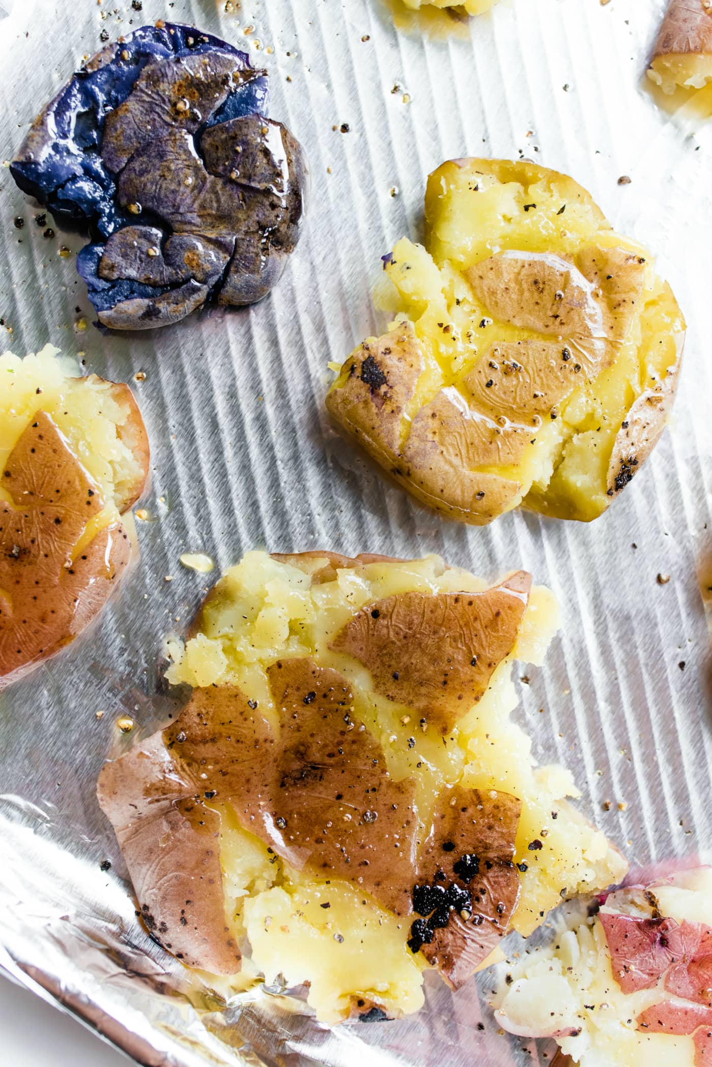Crispy Smashed Potatoes Recipe - Reluctant Entertainer