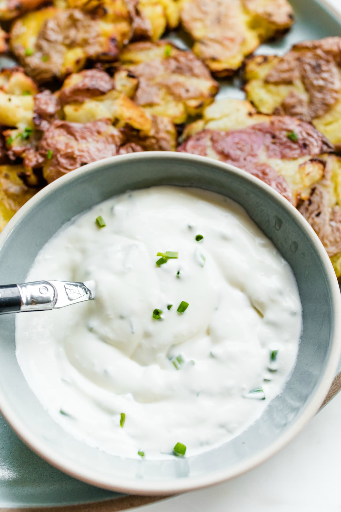 Crispy Smashed Potatoes Recipe - Reluctant Entertainer