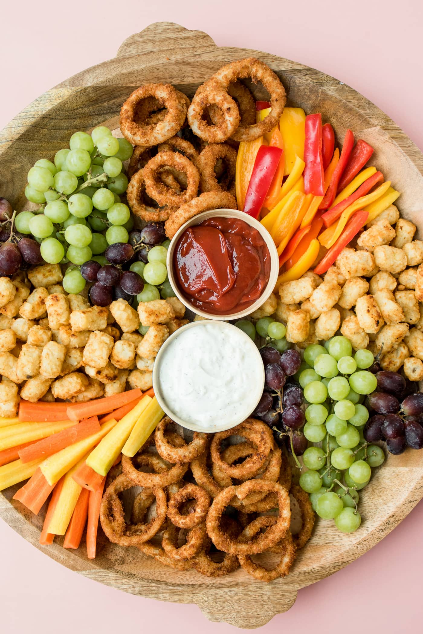 Tater Tots Snack Board - Reluctant Entertainer