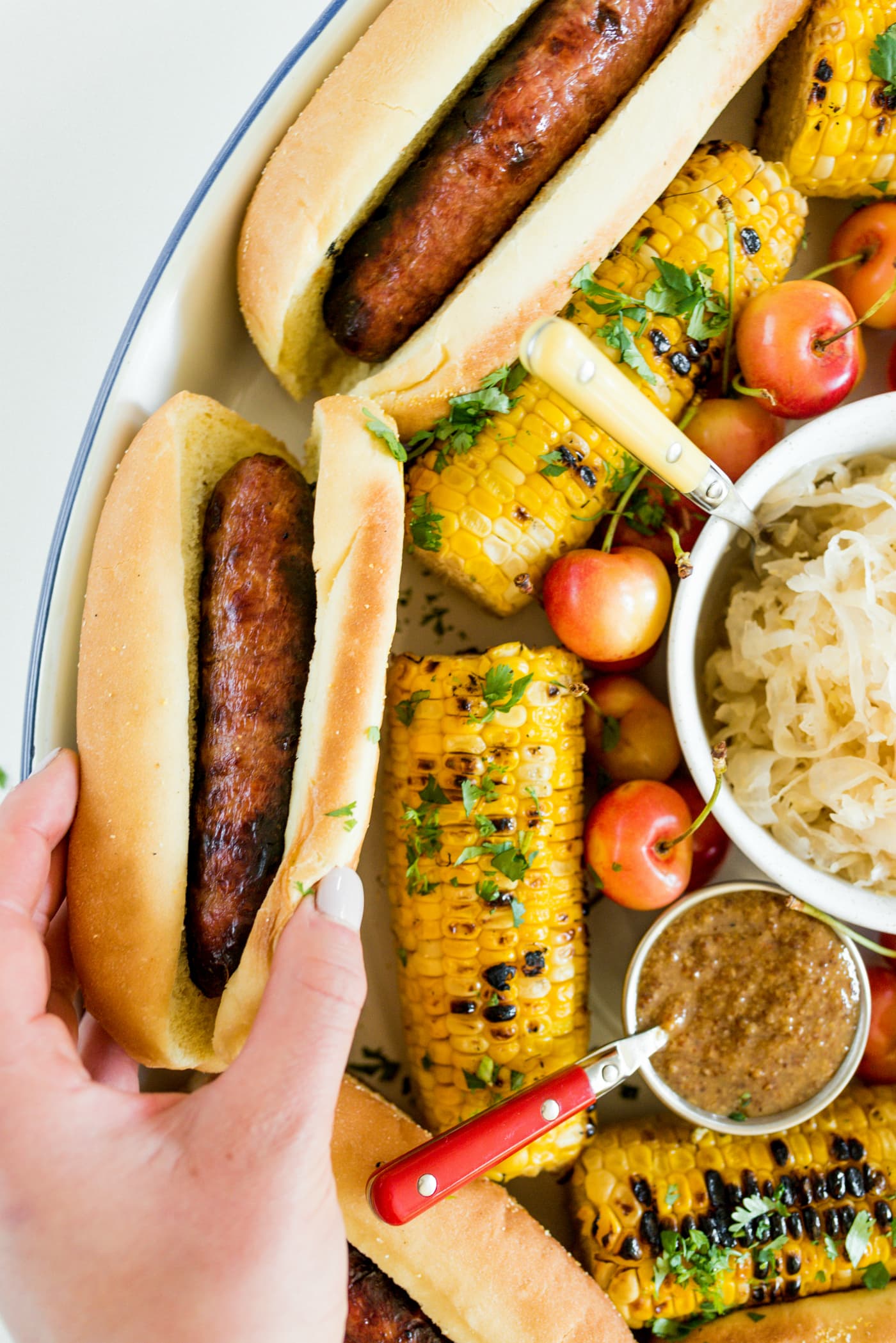 Brat Dogs and Sauerkraut - Reluctant Entertainer
