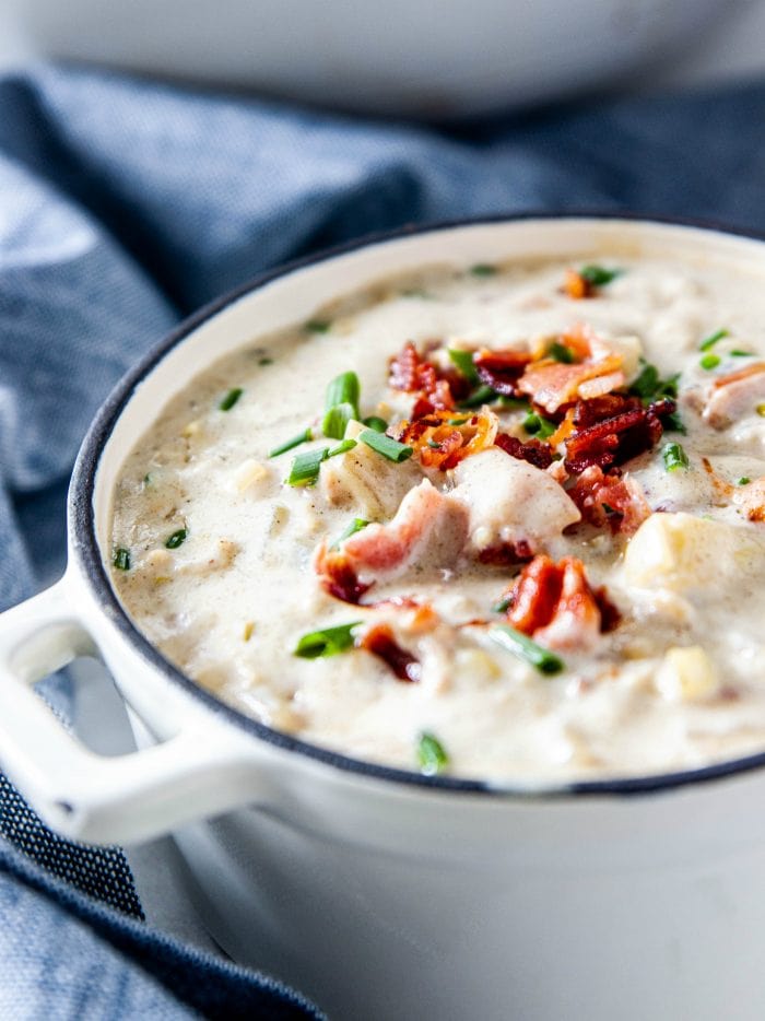 Creamy Seafood Chowder - Reluctant Entertainer