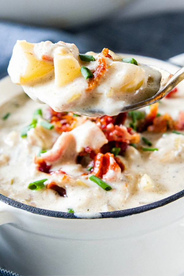 Creamy Seafood Chowder - Reluctant Entertainer