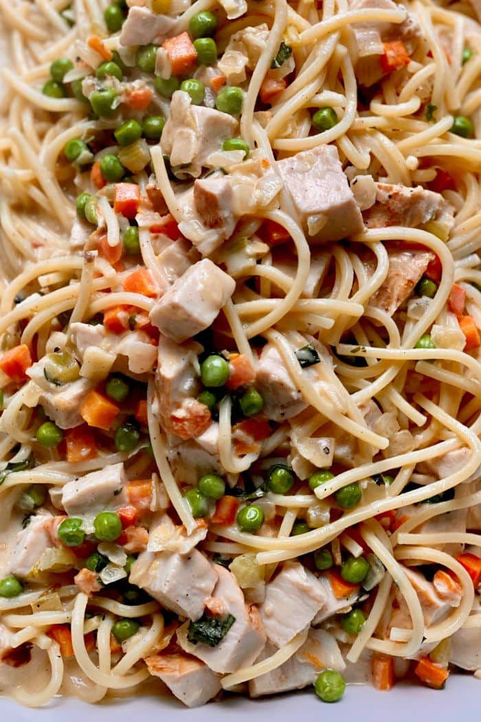 Classic Turkey Tetrazzini Recipe - Reluctant Entertainer