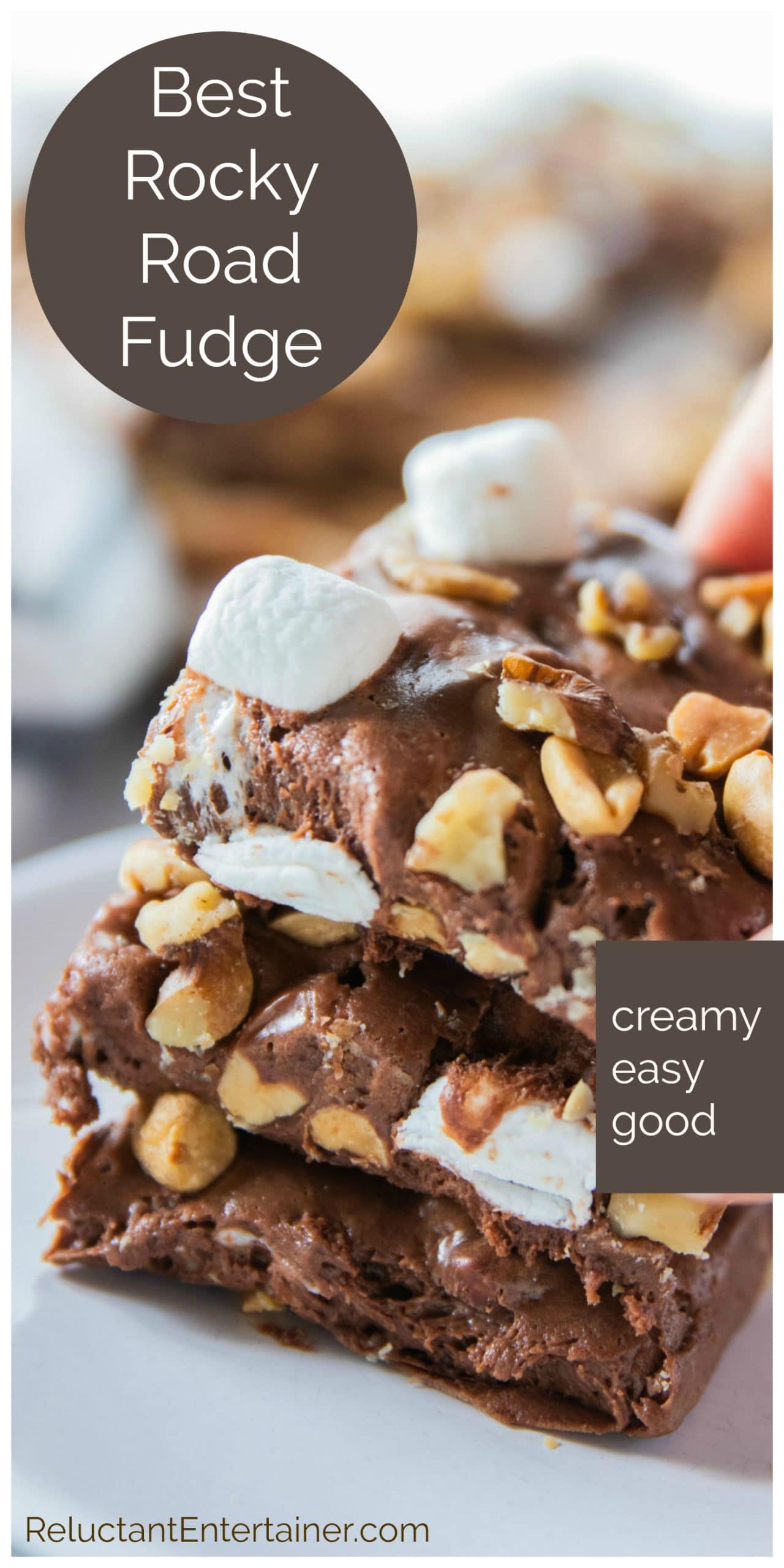 Millie's Best Rocky Road Fudge - Reluctant Entertainer