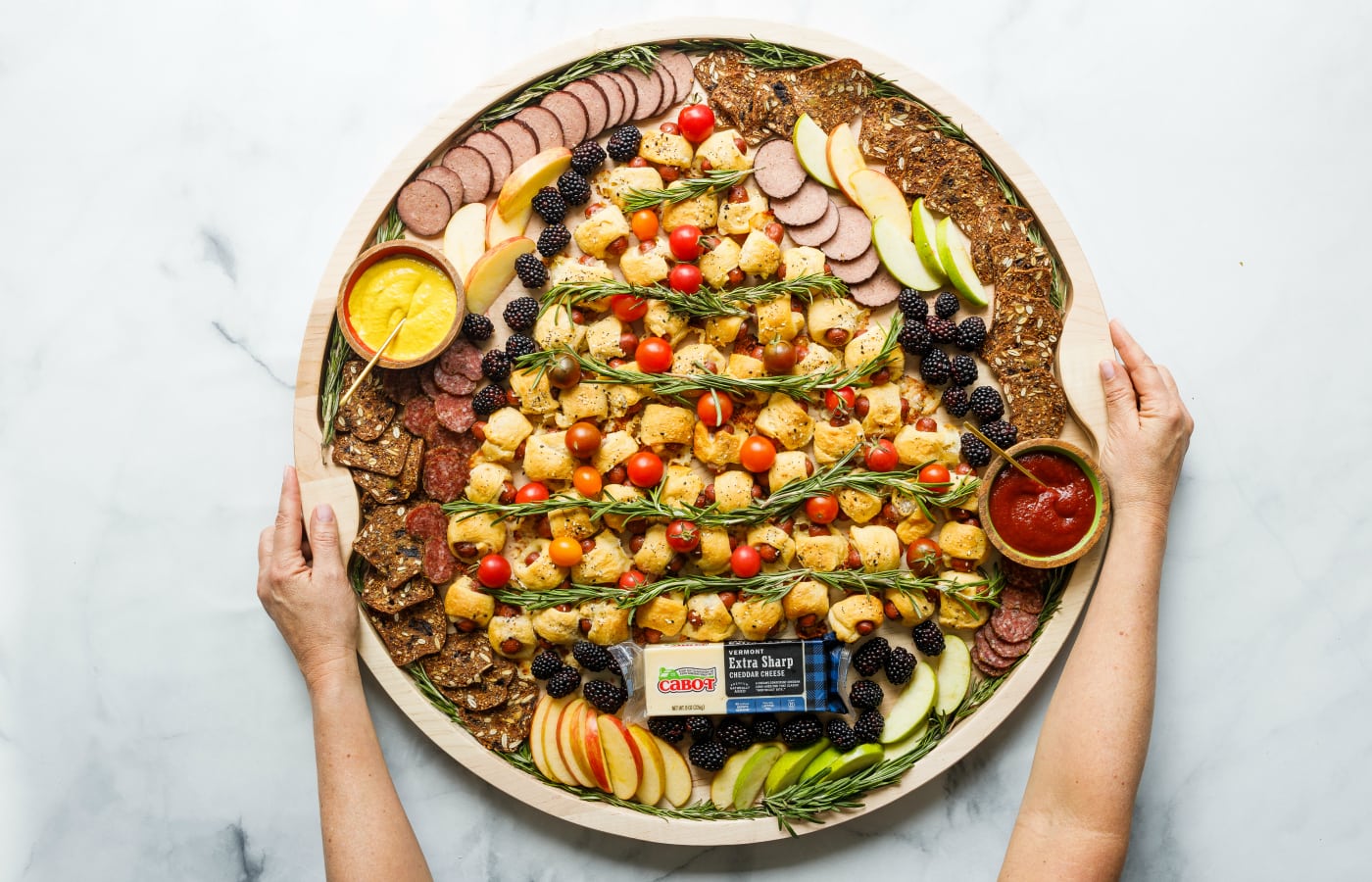 Mini Crescent Dogs Christmas Tree - Reluctant Entertainer