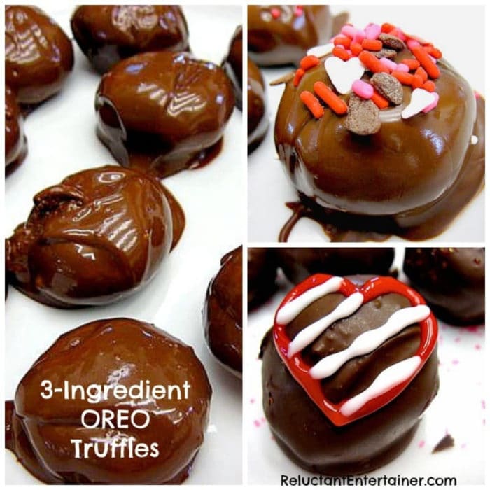 3-Ingredient Delicious Oreo Truffles - Reluctant Entertainer
