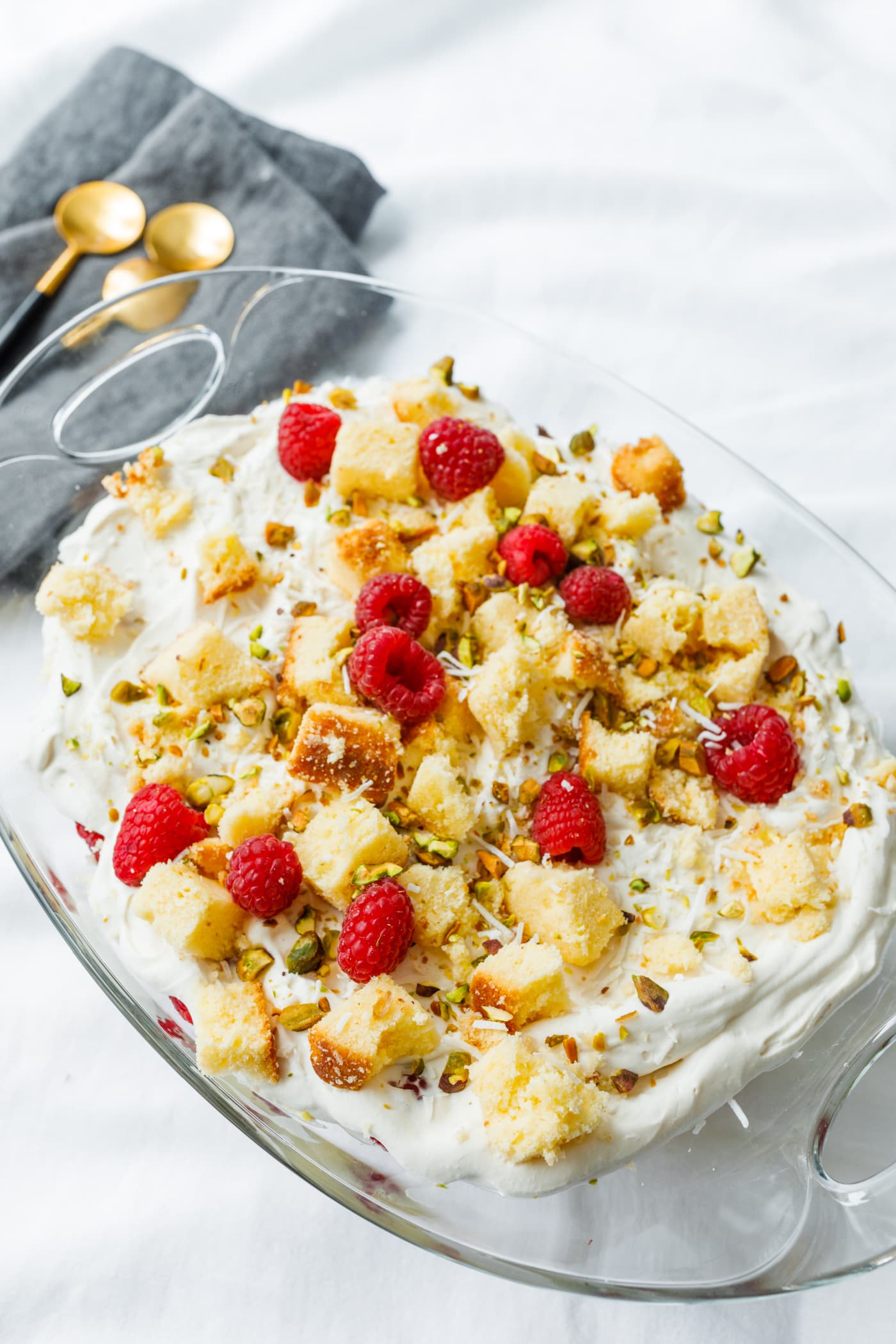 Lemon Raspberry Trifle - Reluctant Entertainer