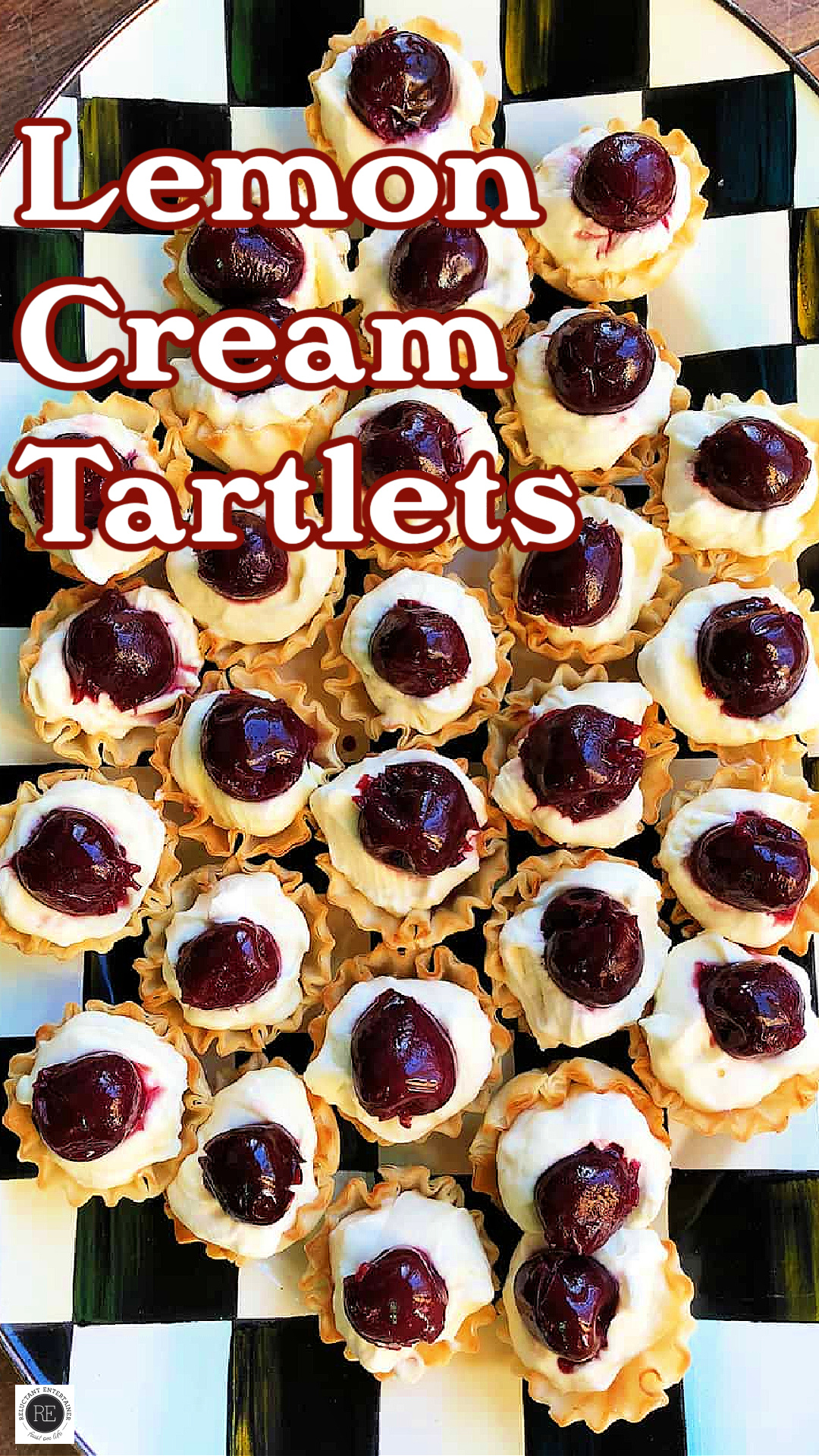 Lemon Cream Tartlets - Reluctant Entertainer