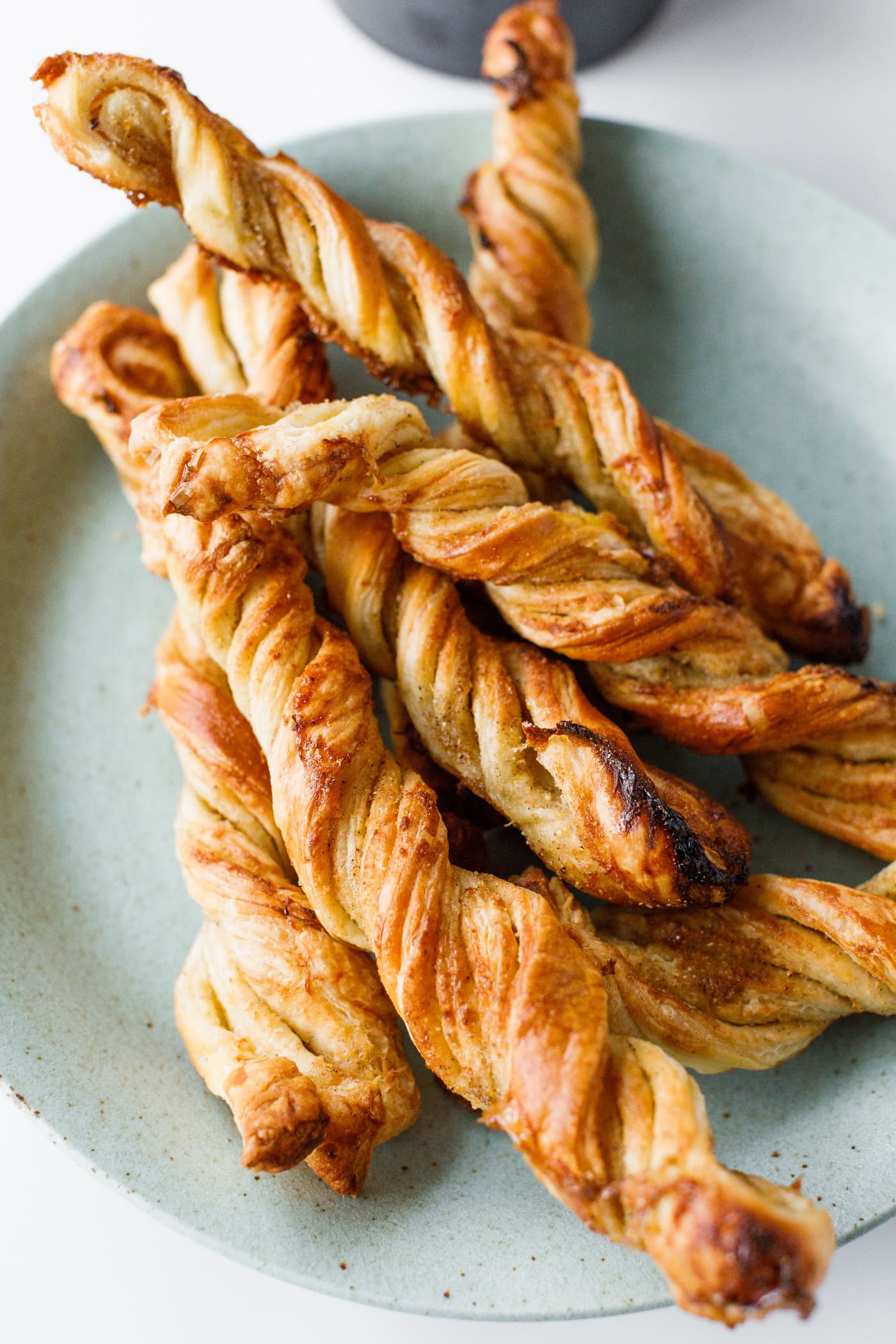 Puff Pastry Cardamon Orange Twists - Reluctant Entertainer