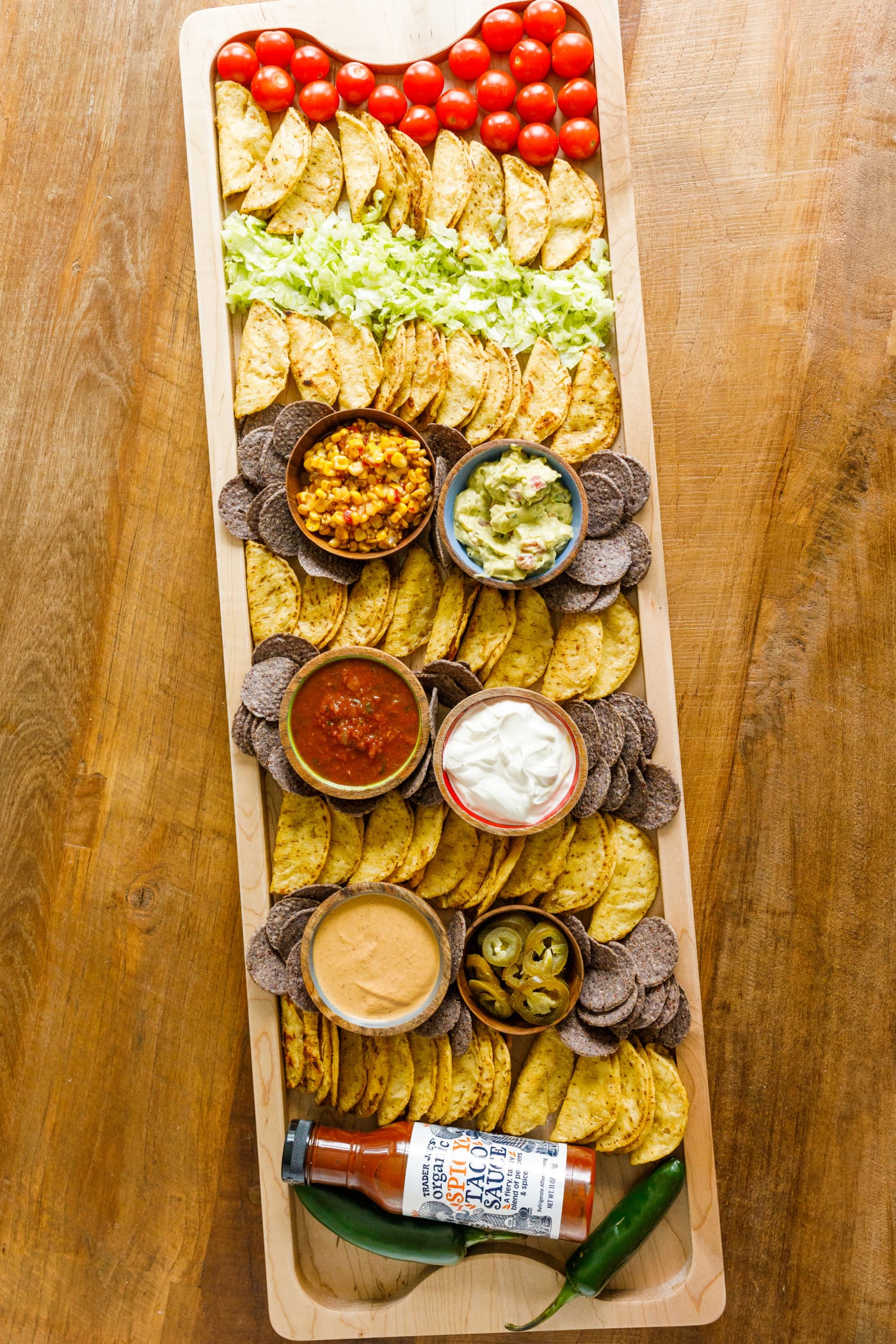Epic Mini Chicken Taco Board - Reluctant Entertainer