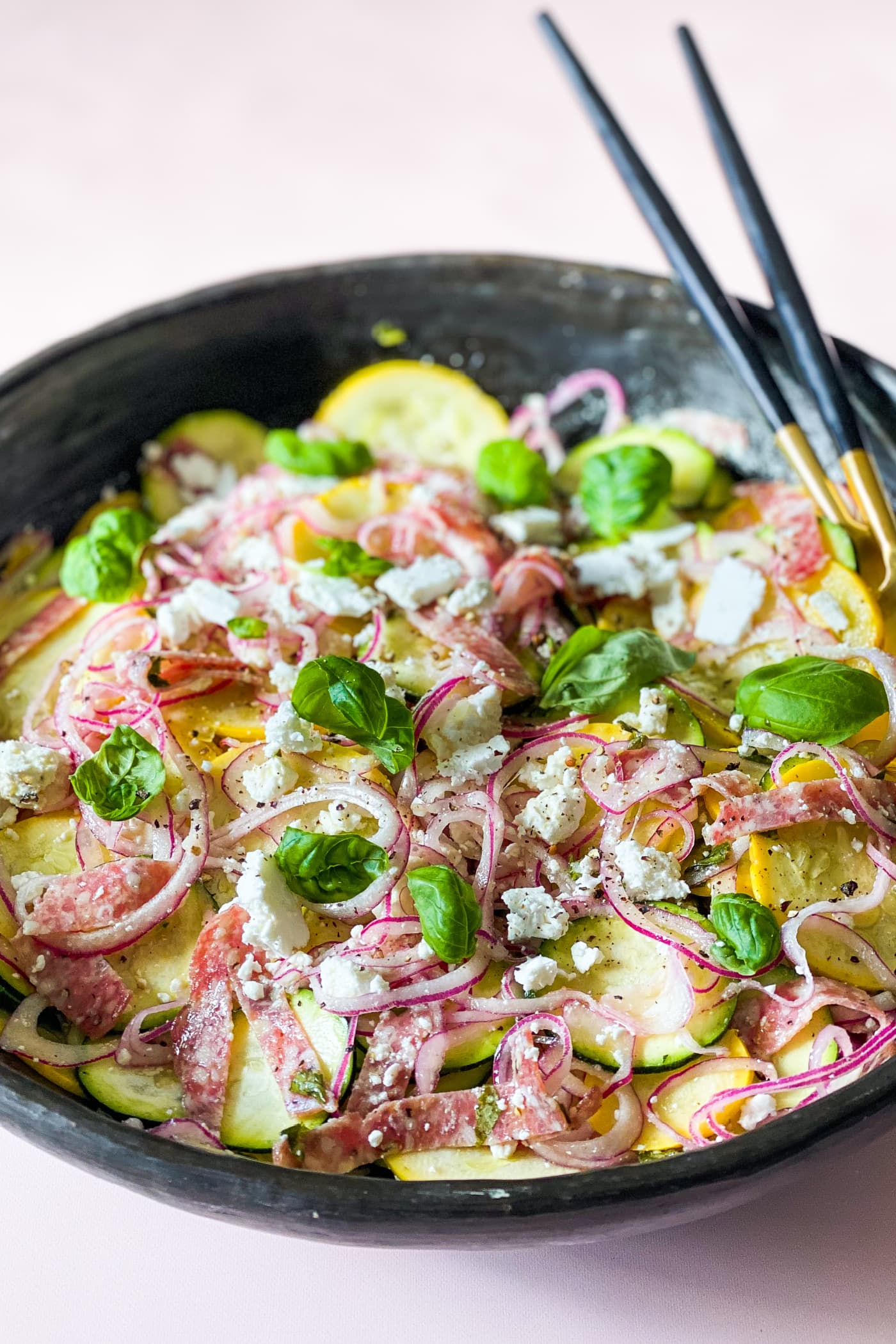 Summer Squash Salad Recipe - Reluctant Entertainer