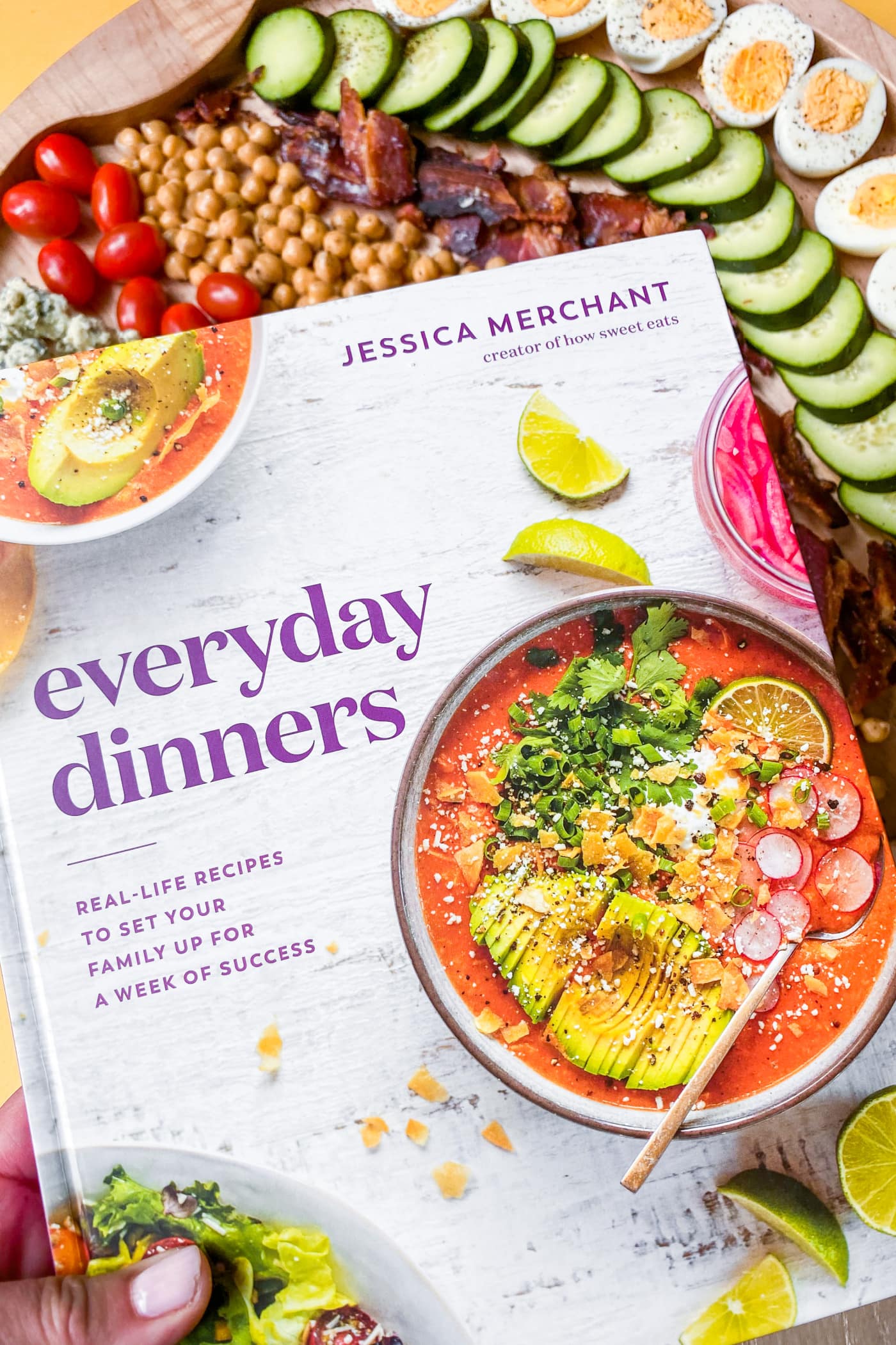 Chickpea Cobb Salad Board - Reluctant Entertainer