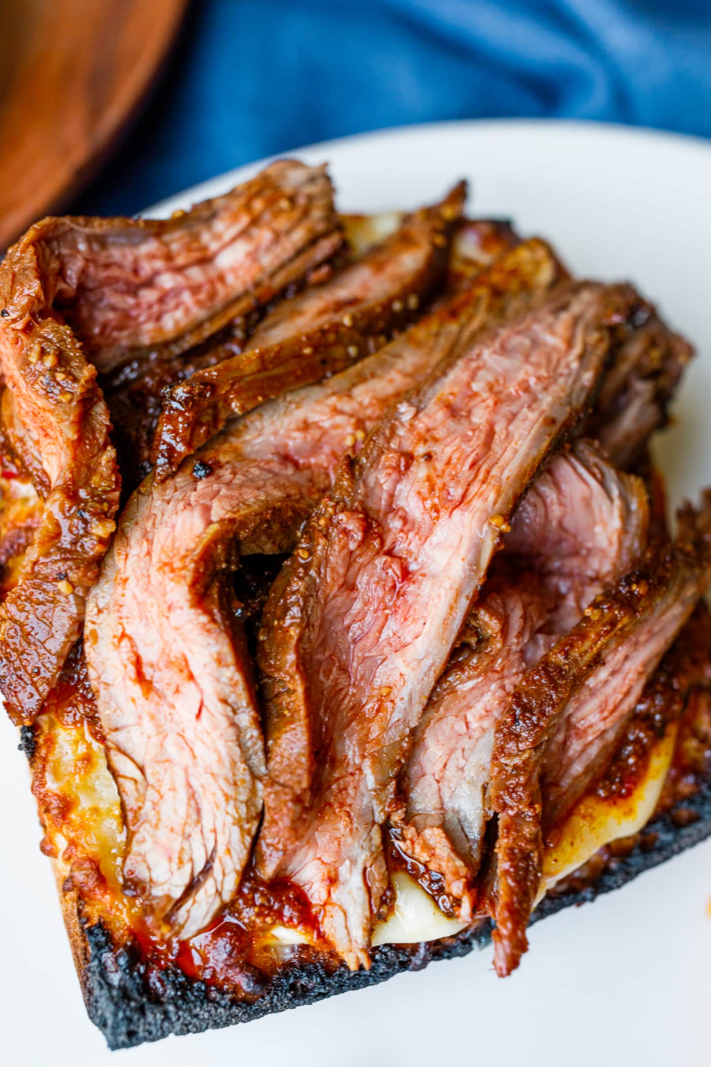 Flank Steak with Cocoa Chili Rub - Reluctant Entertainer