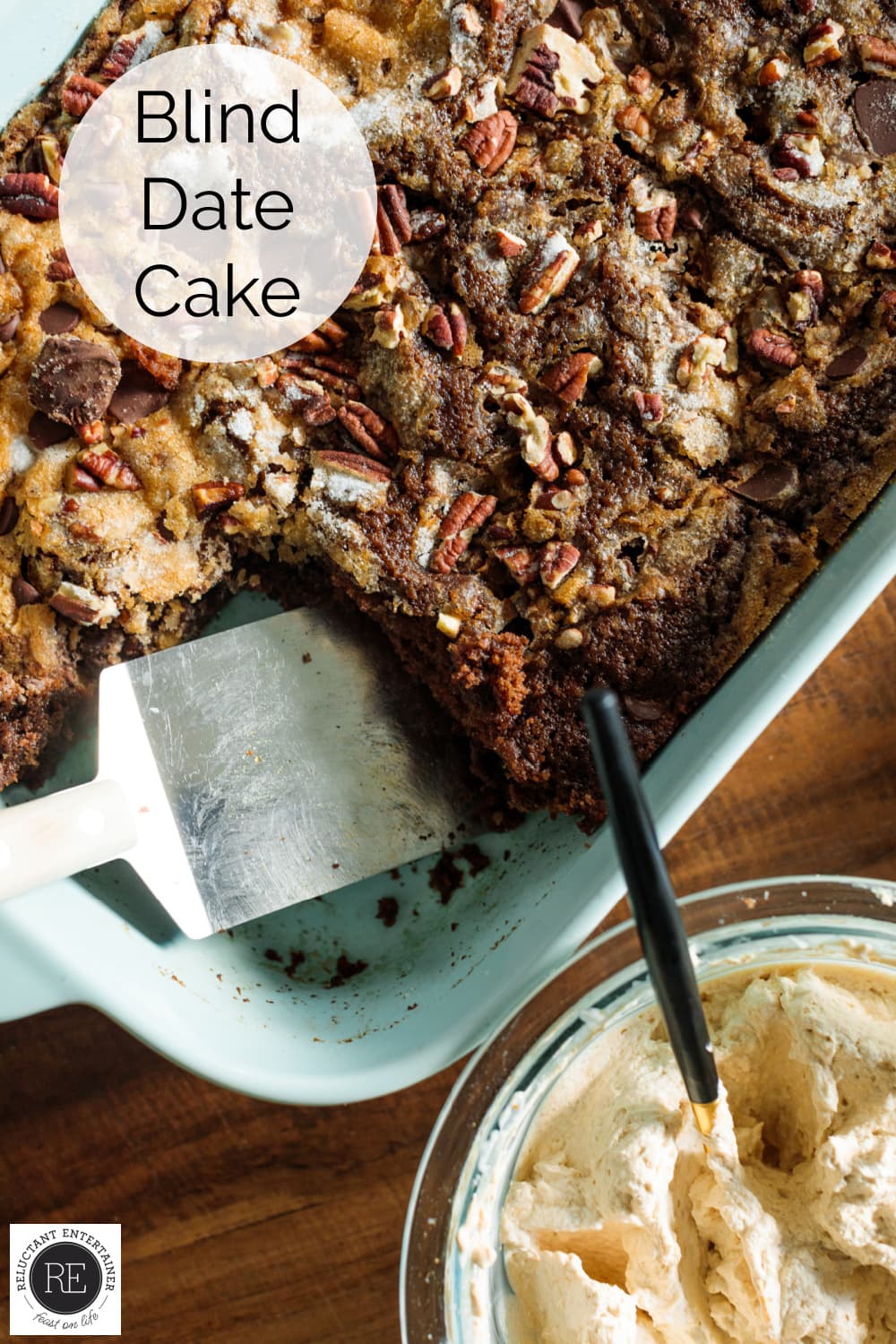 Blind Medjool Date Cake Recipe - Reluctant Entertainer
