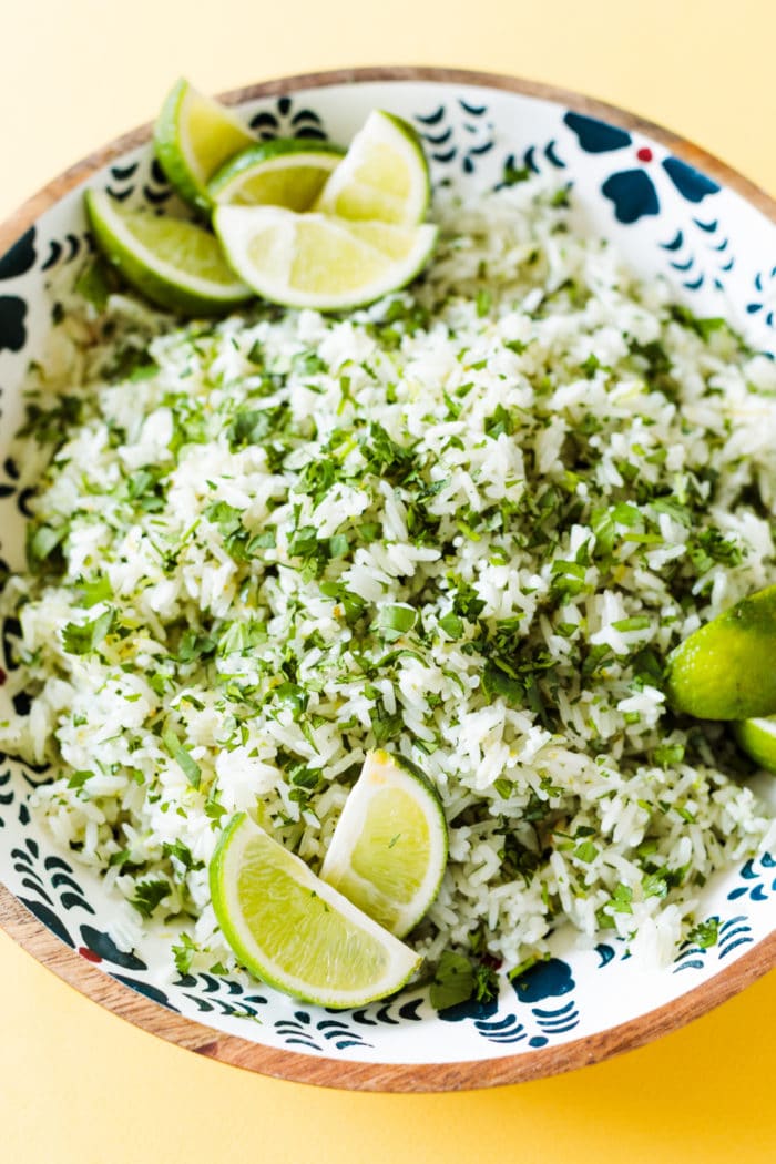 Coconut Lime Rice - Reluctant Entertainer