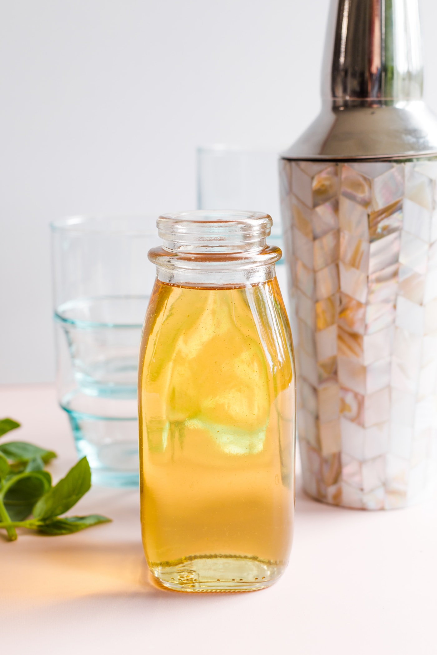 Best Vanilla Basil Sugar Syrup - Reluctant Entertainer