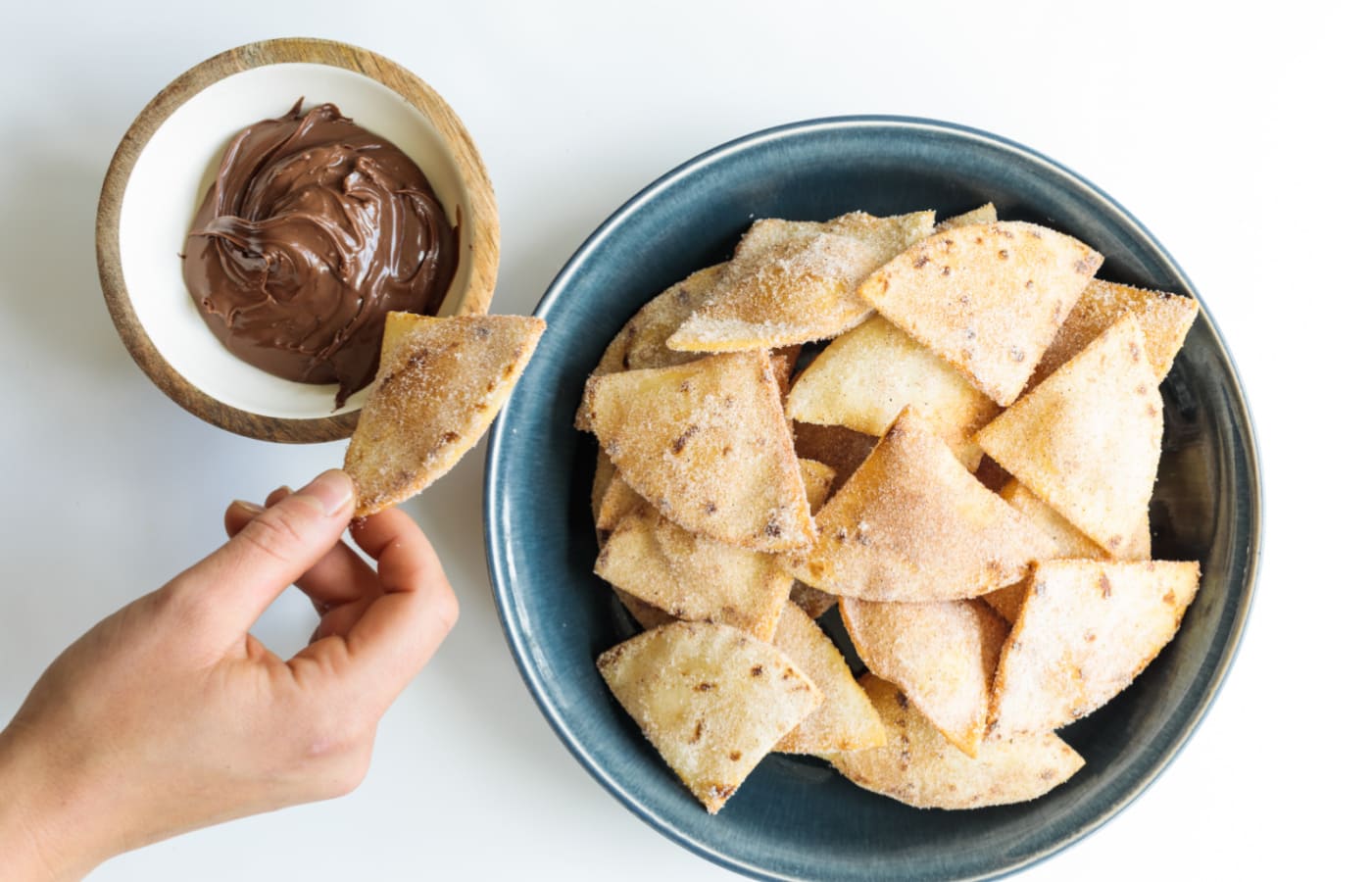 Cinnamon Fried Tortillas - Reluctant Entertainer