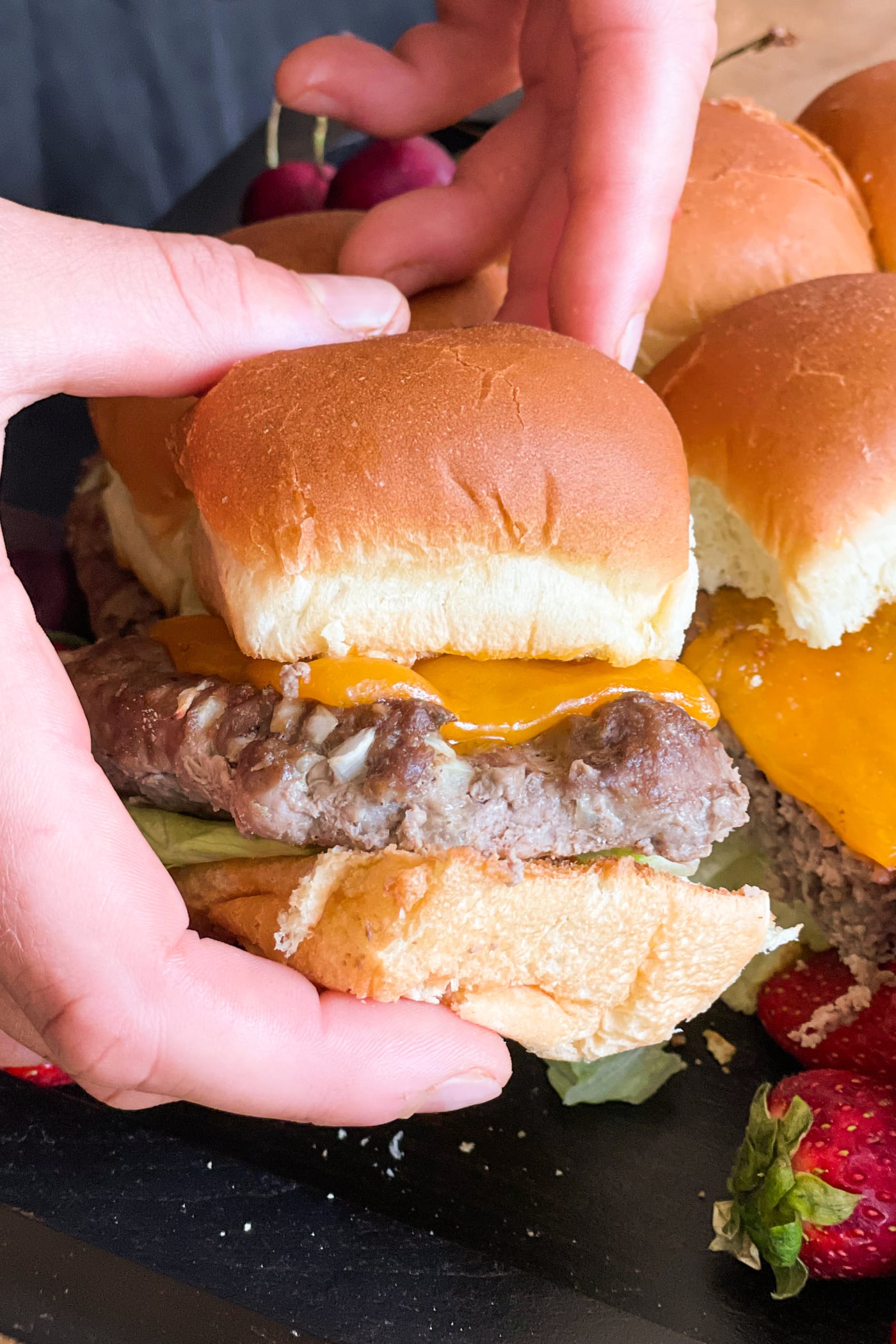 Epic Mini Burger Slider Board - Reluctant Entertainer