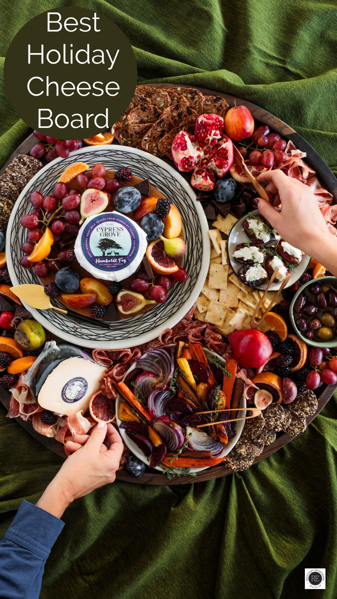 Best Holiday Cheese Board Reluctant Entertainer