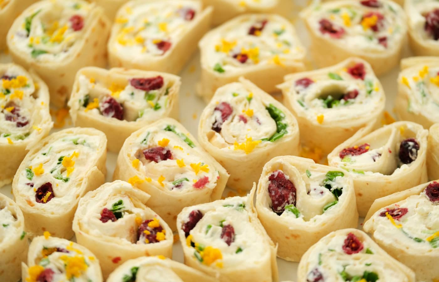 Cranberry Pinwheels with Orange - Reluctant Entertainer