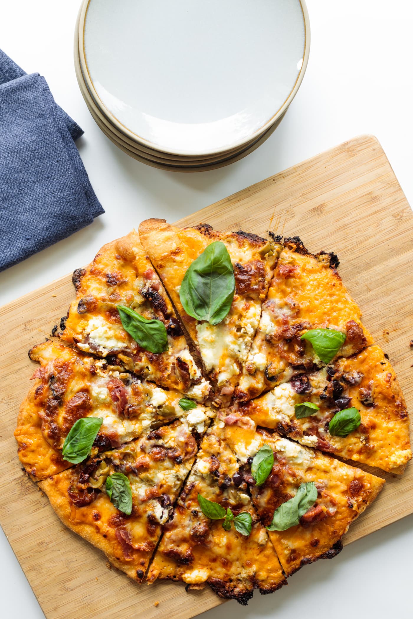 Leftover Charcuterie Board Pizza - Reluctant Entertainer