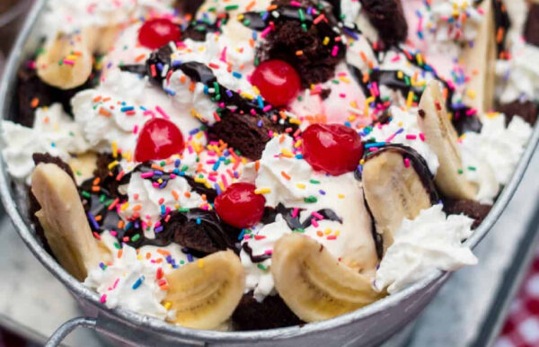 Farrell's Ice Cream Pig Trough - Reluctant Entertainer