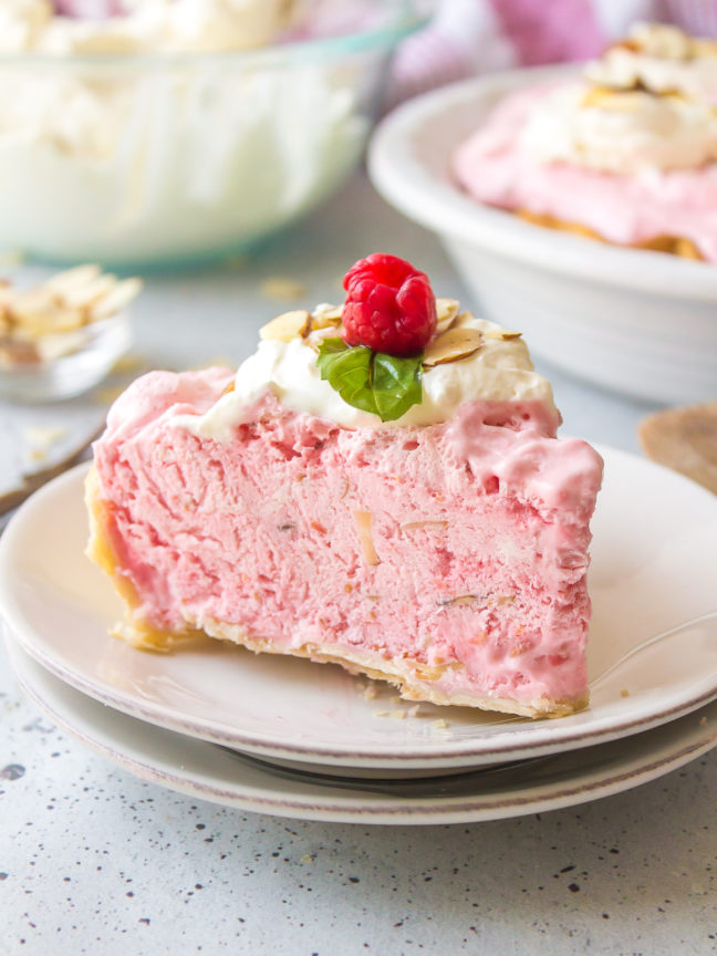 Oregon Raspberry Cloud Pie - Reluctant Entertainer
