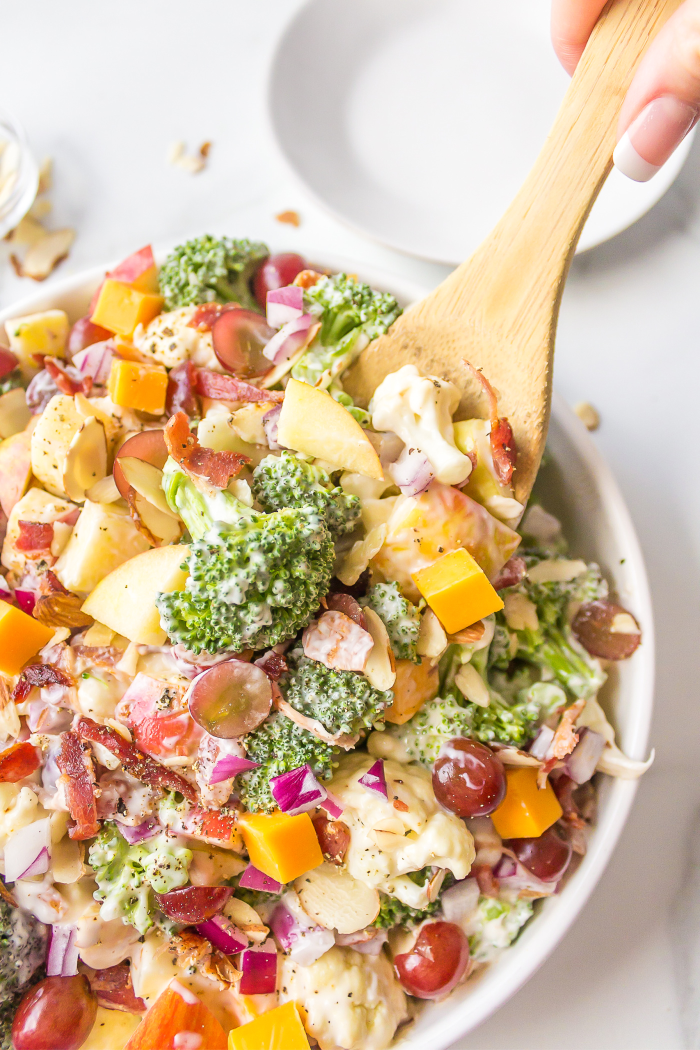 Loaded Broccoli Salad - Reluctant Entertainer
