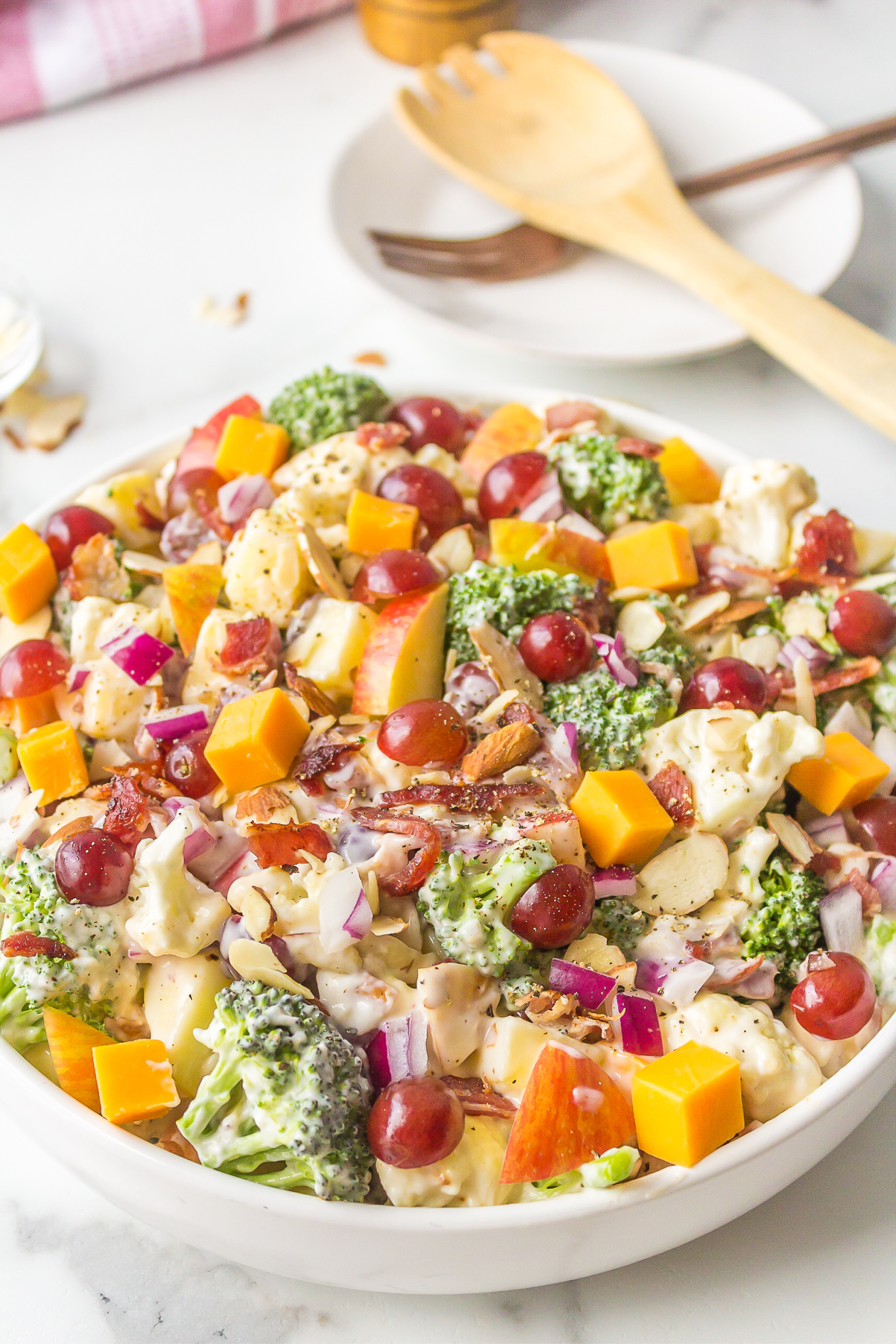 Loaded Broccoli Salad - Reluctant Entertainer