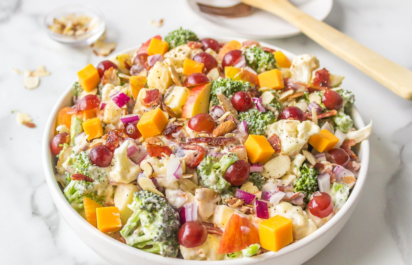 Loaded Broccoli Salad - Reluctant Entertainer