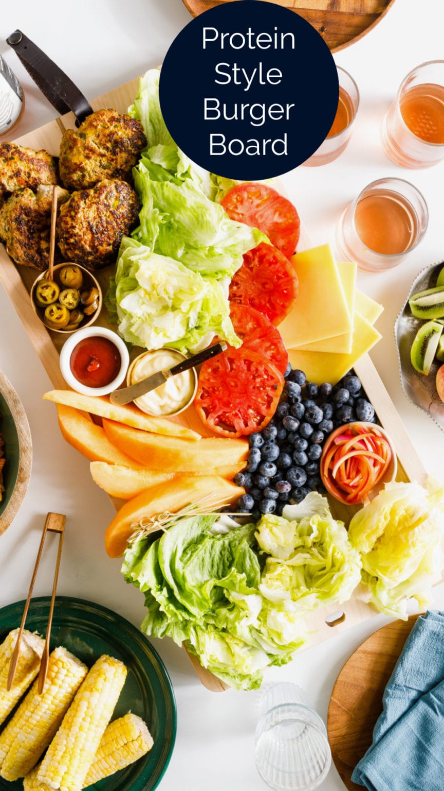 Protein Style Burger Board - Reluctant Entertainer