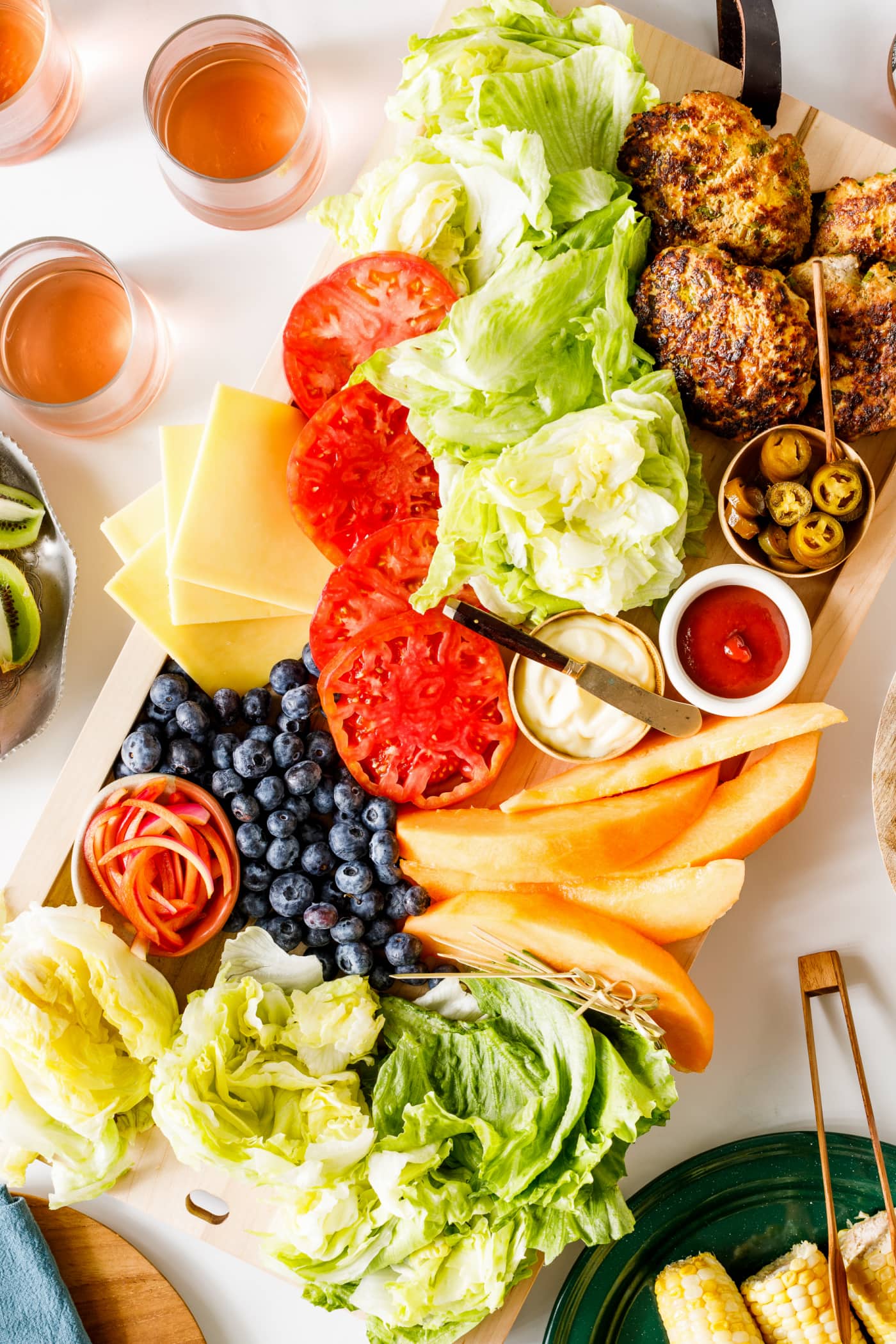 Protein Style Burger Board - Reluctant Entertainer