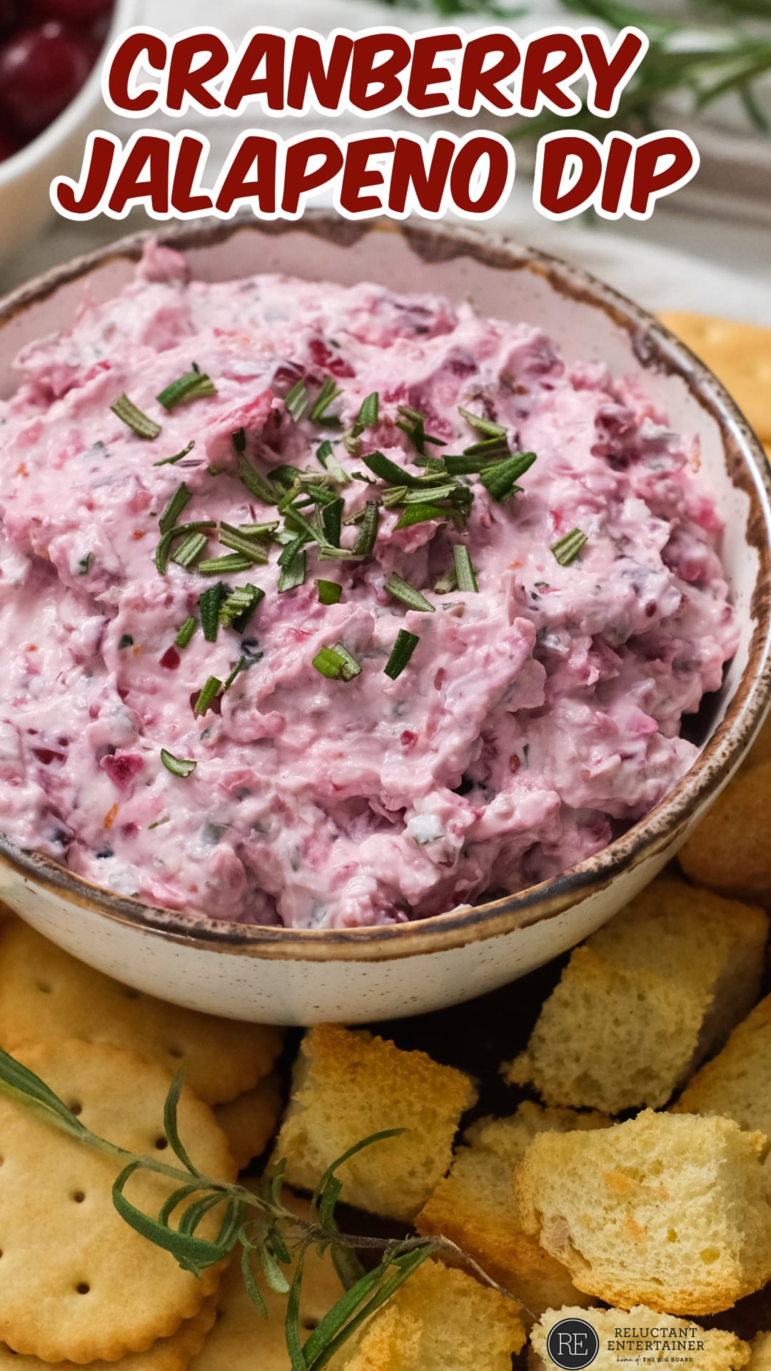 Cranberry Jalapeno Dip - Reluctant Entertainer