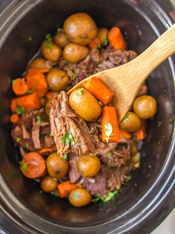Crock Pot Rump Roast - Reluctant Entertainer