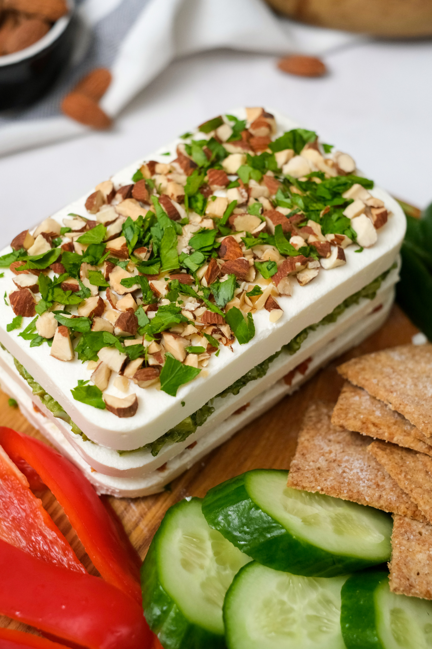 Layered Cream Cheese Spread - Reluctant Entertainer