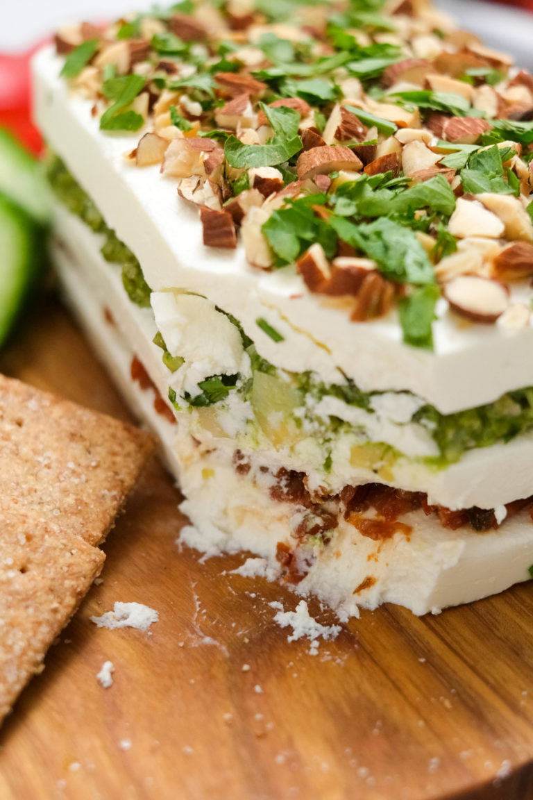 Layered Cream Cheese Spread - Reluctant Entertainer