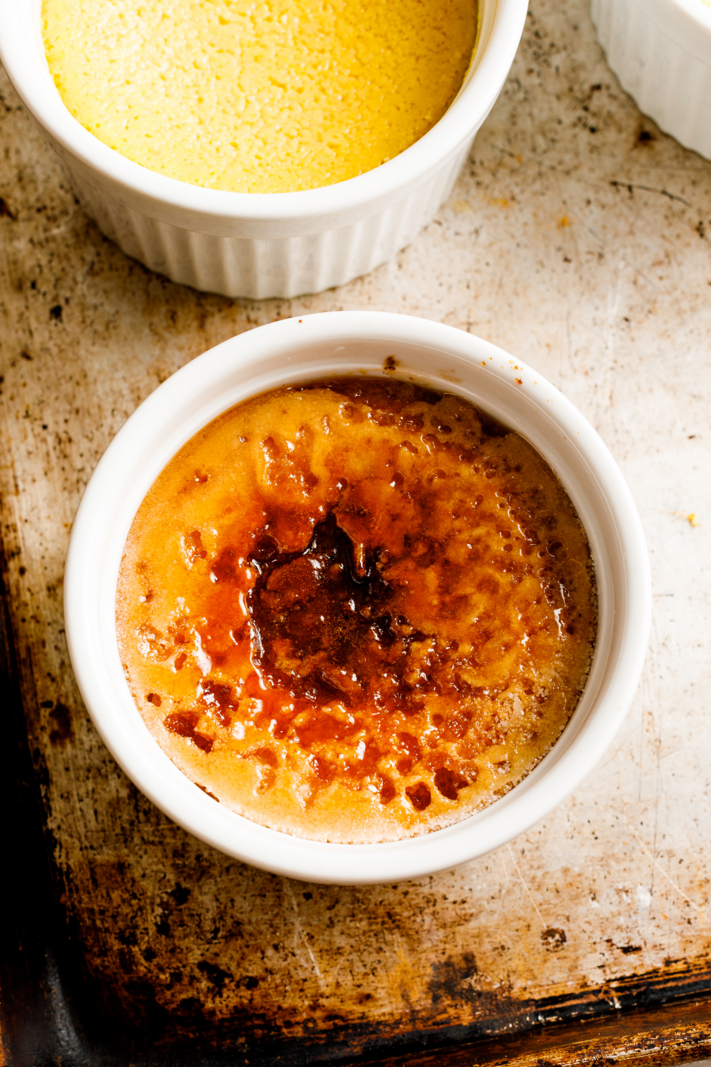Vanilla Bean Custard with Corn - Reluctant Entertainer