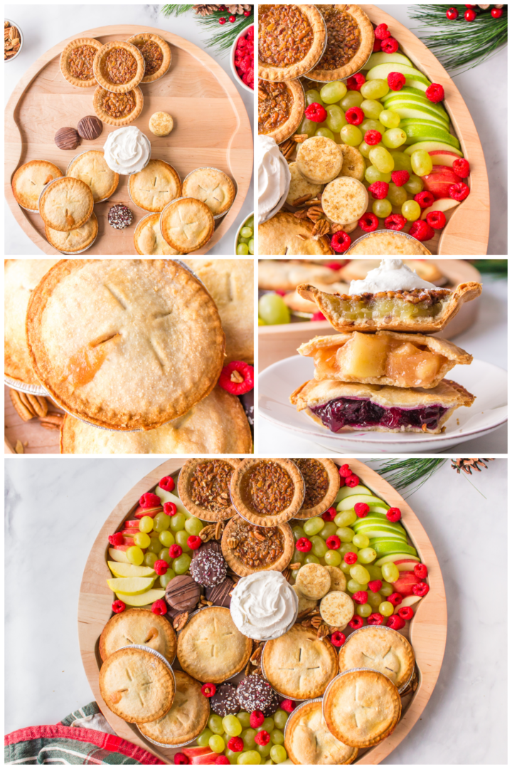 Winter Pie Dessert Charcuterie - Reluctant Entertainer