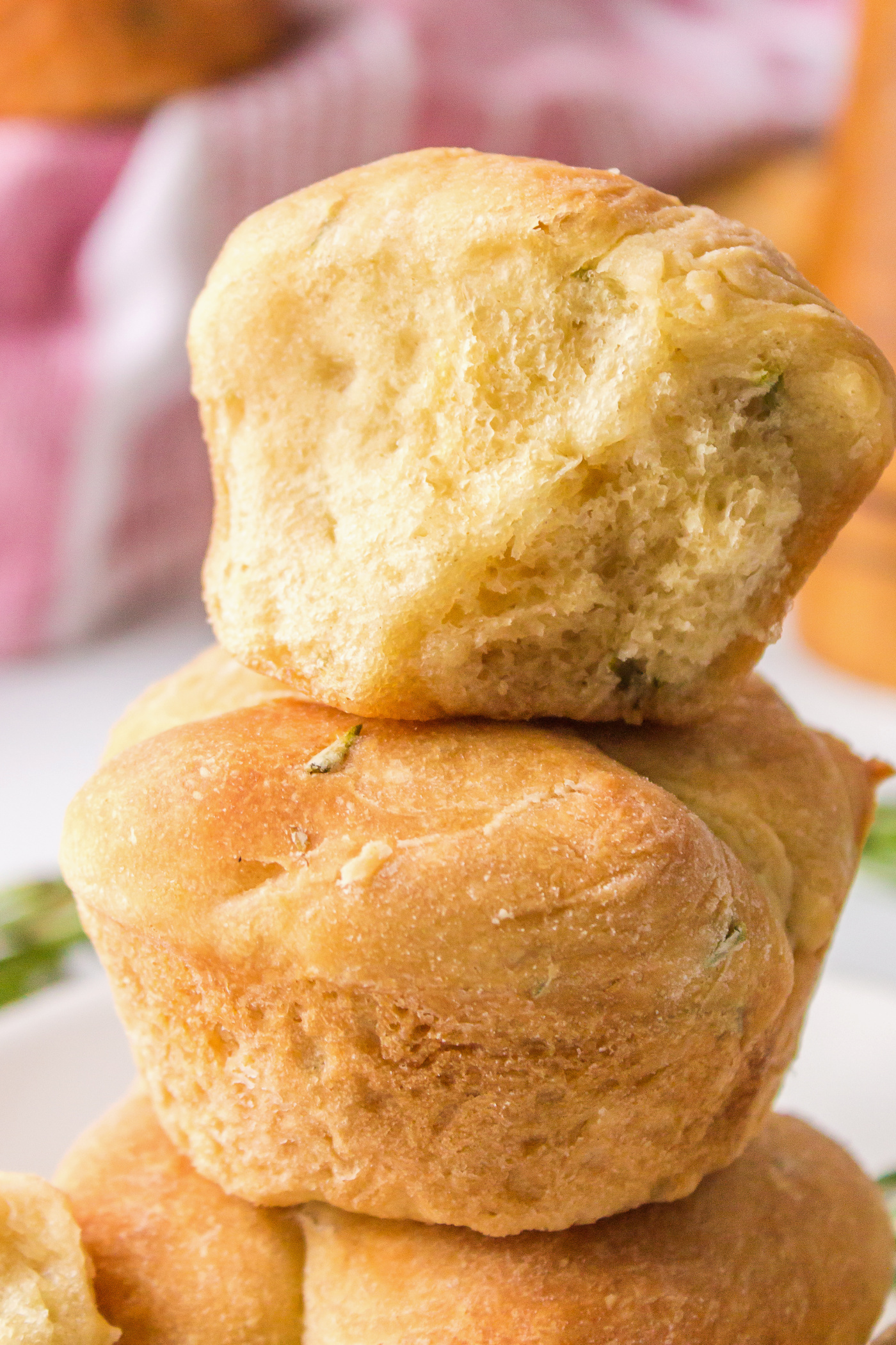 Buttermilk Rolls with Rosemary - Reluctant Entertainer