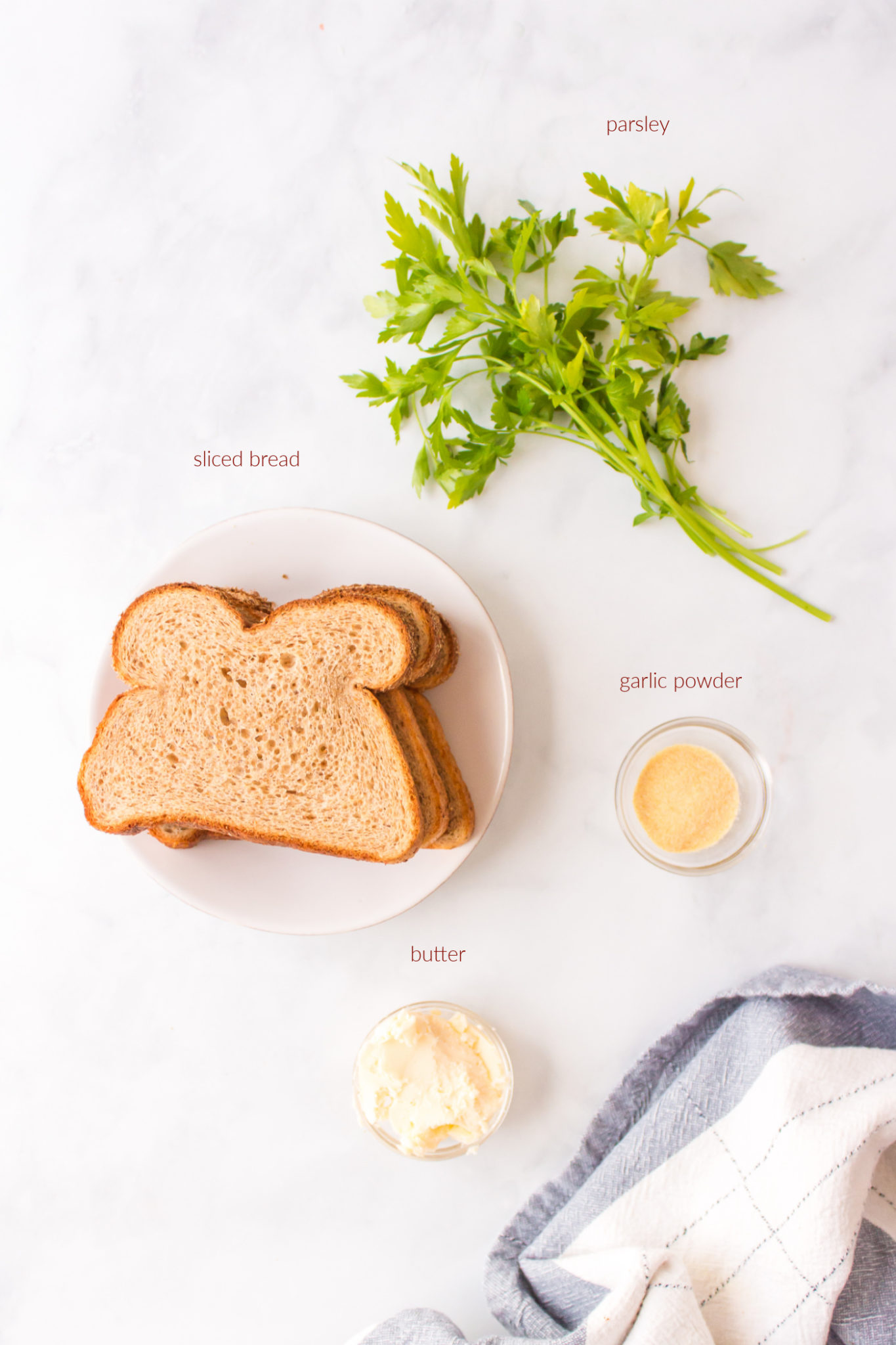 How To Make Garlic Bread with Regular Bread - Reluctant Entertainer