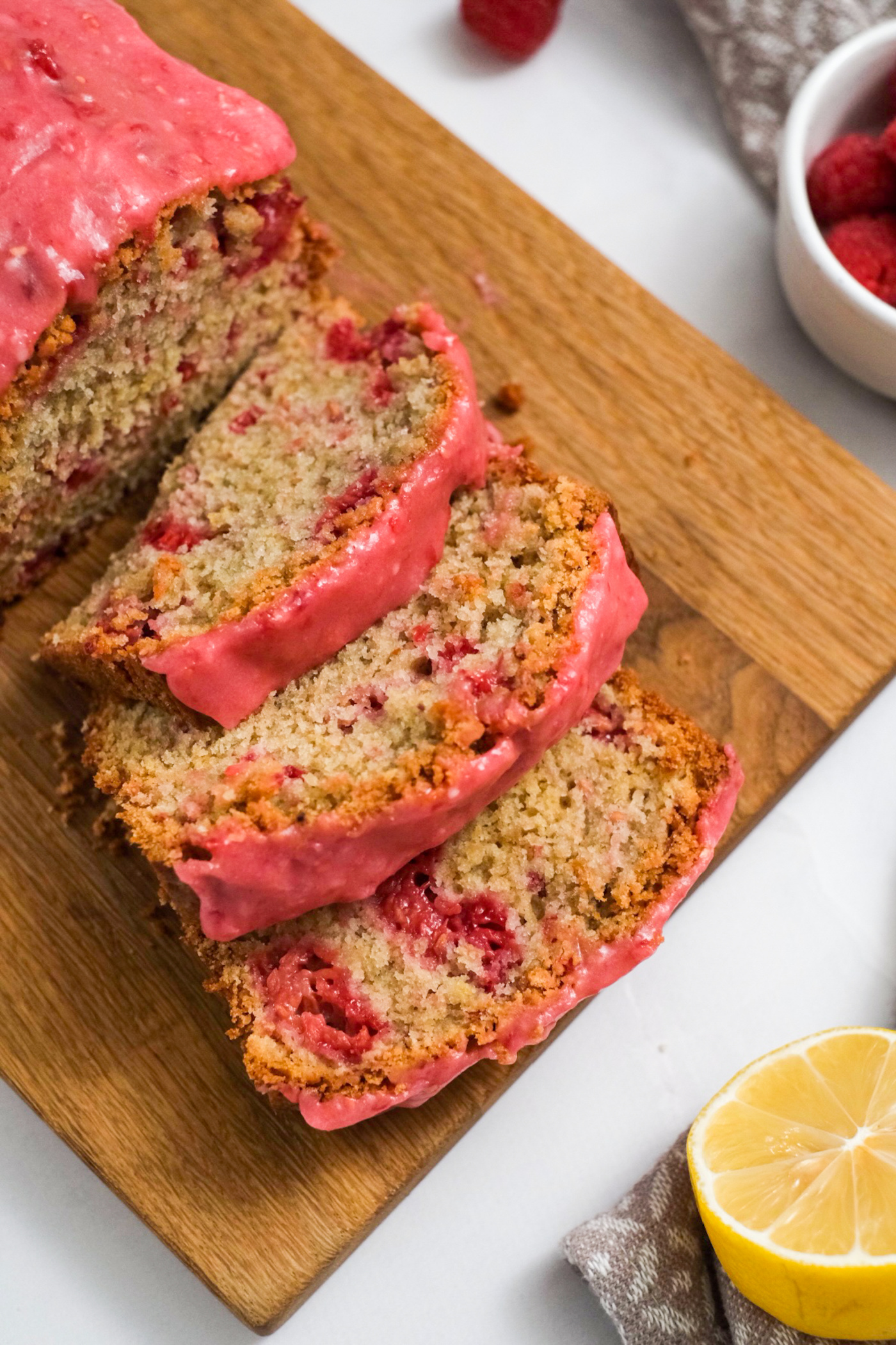 Lemon Raspberry Loaf - Reluctant Entertainer