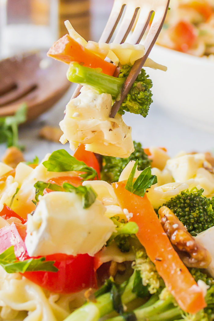 Warm Pasta Salad - Reluctant Entertainer
